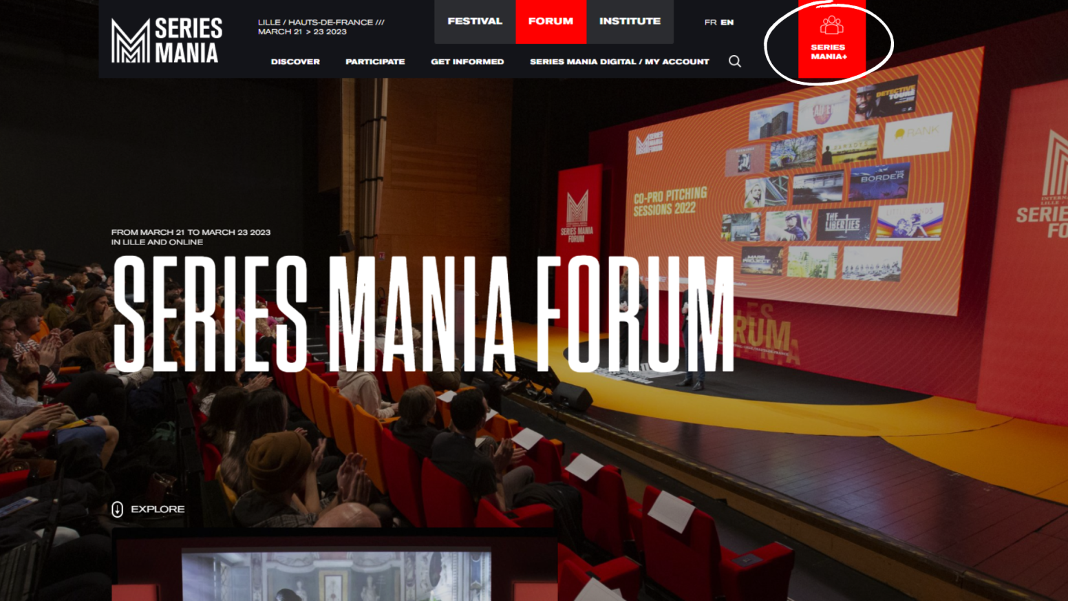 SERIES MANIA+ : series mania forum, as if you were there! - Séries Mania Forum