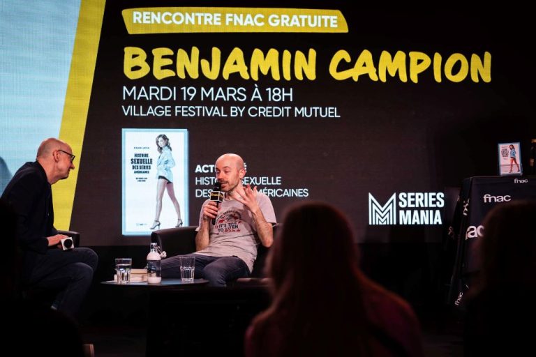 Signing session with Benjamin CAMPION by Fnac - Festival Séries Mania